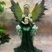 Emerald Enchantress Fairy Statue, Dragon Queen Figurine, Mythical ...