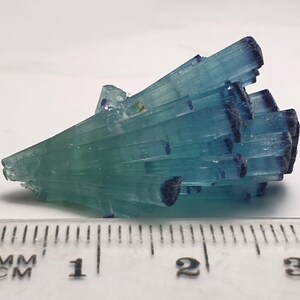Top Quality Blue Cap Paraiba Color Tourmaline Spray Shape Crystal - Etsy