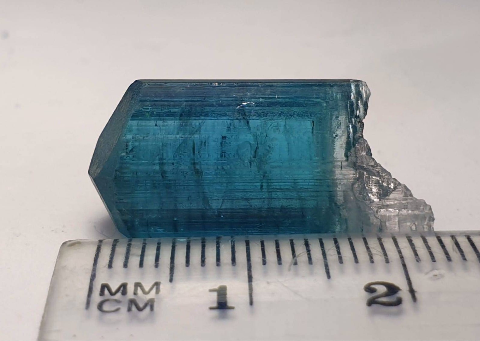 Finnest Indicolite Color Tourmaline Sceptor - Etsy