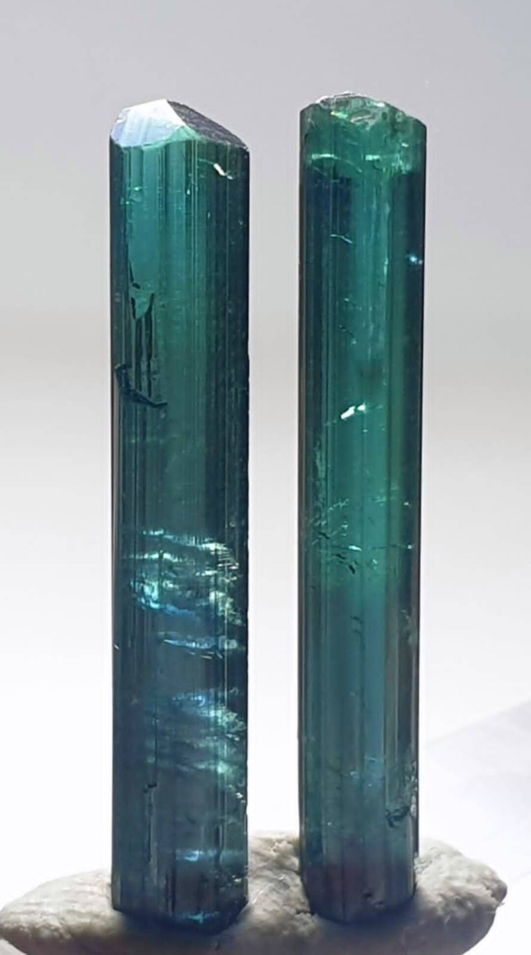 Beautiful Indicolite Color Tourmaline Crystals - Etsy