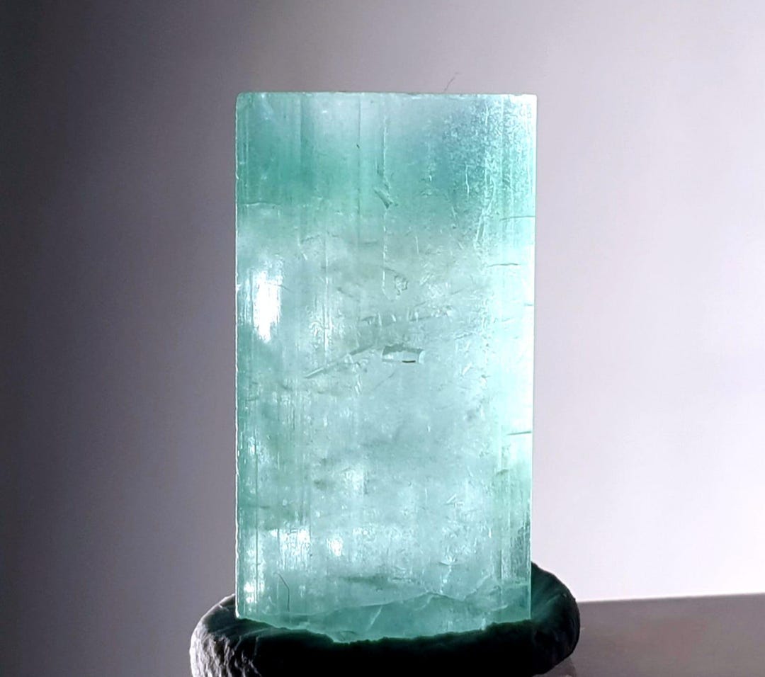 Natural Paraiba Color Tourmaline Crystal, 20 Carats - Etsy