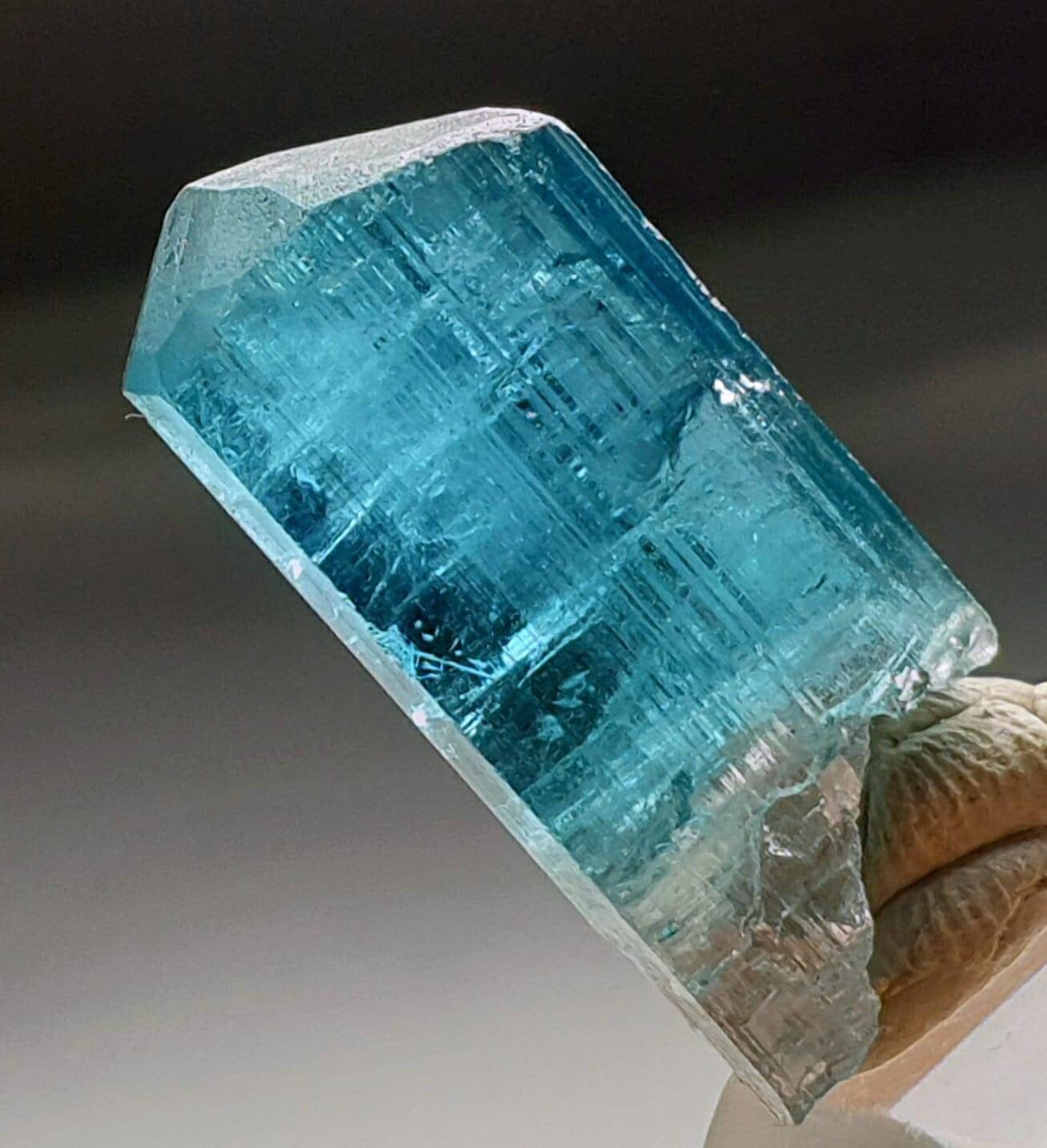 Finnest Indicolite Color Tourmaline Sceptor - Etsy