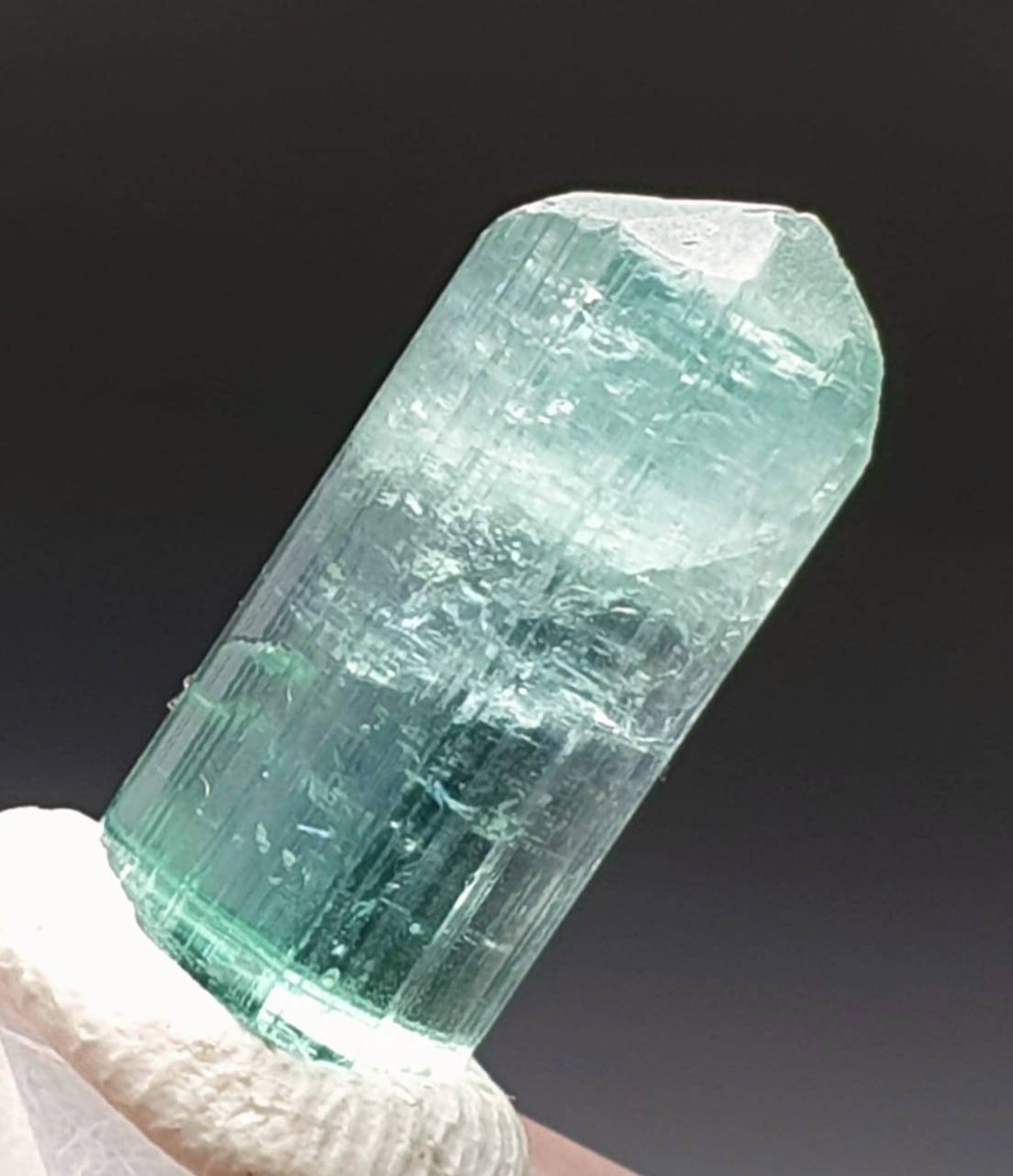 Sea Foam Blue Color Tourmaline Crystal - Etsy