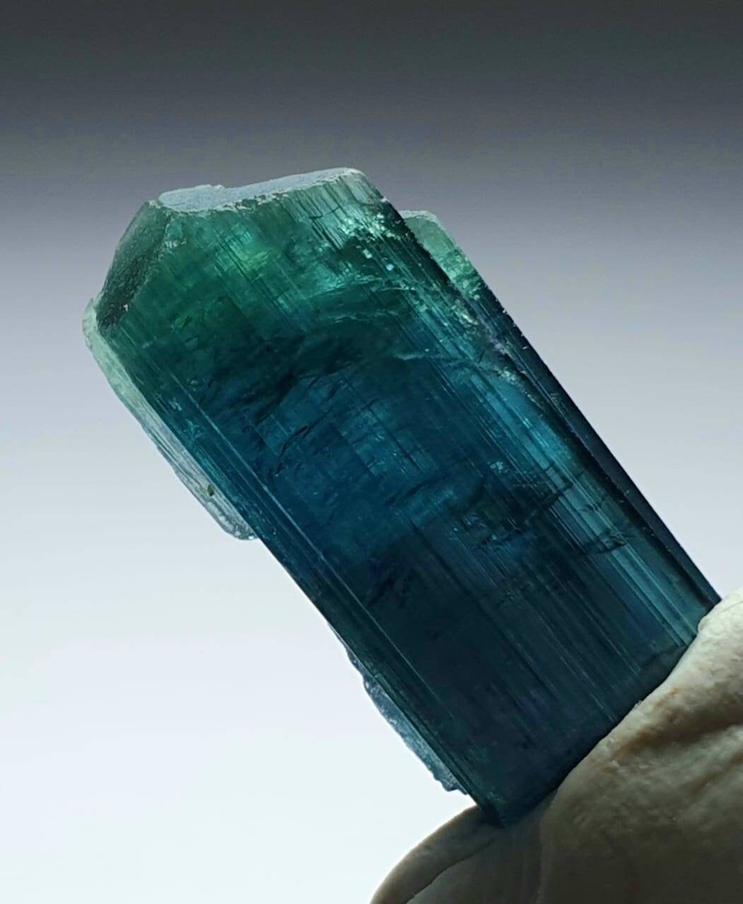 Beautiful Indicolite Color Tourmaline Crystal - Etsy UK