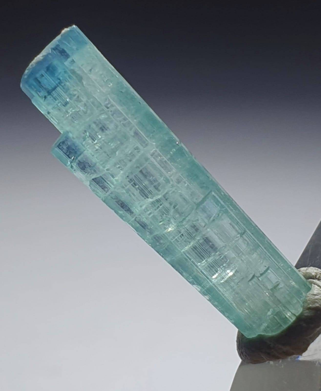 Beautiful Blue Cap Paraiba Color Tourmaline Crystal | Etsy