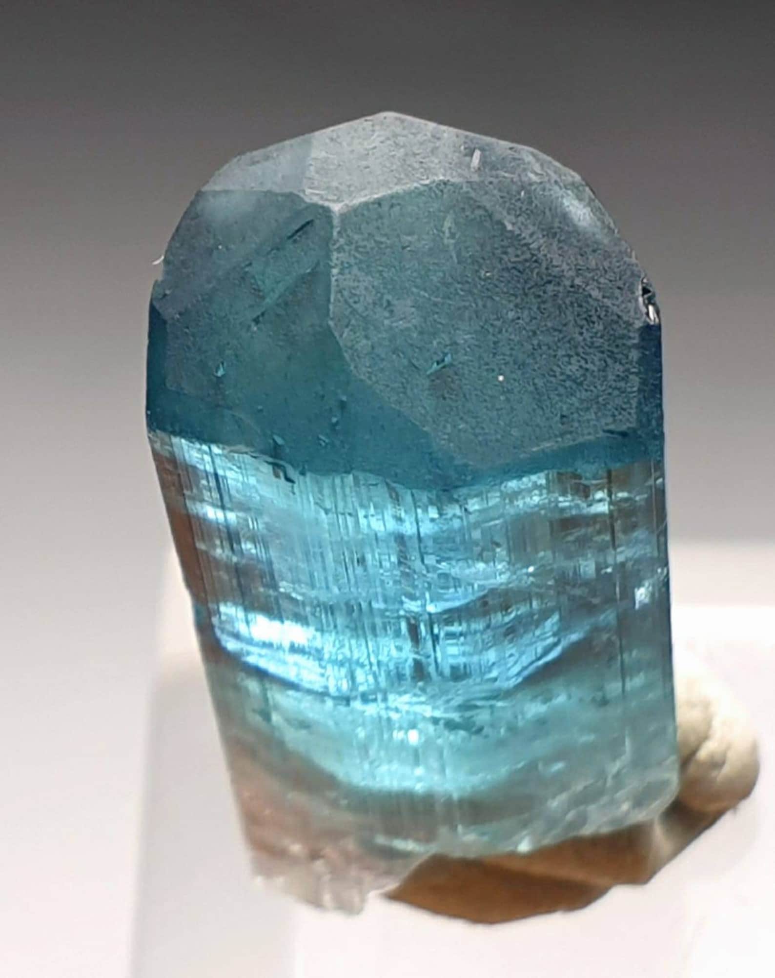 Finnest Indicolite Color Tourmaline Sceptor - Etsy