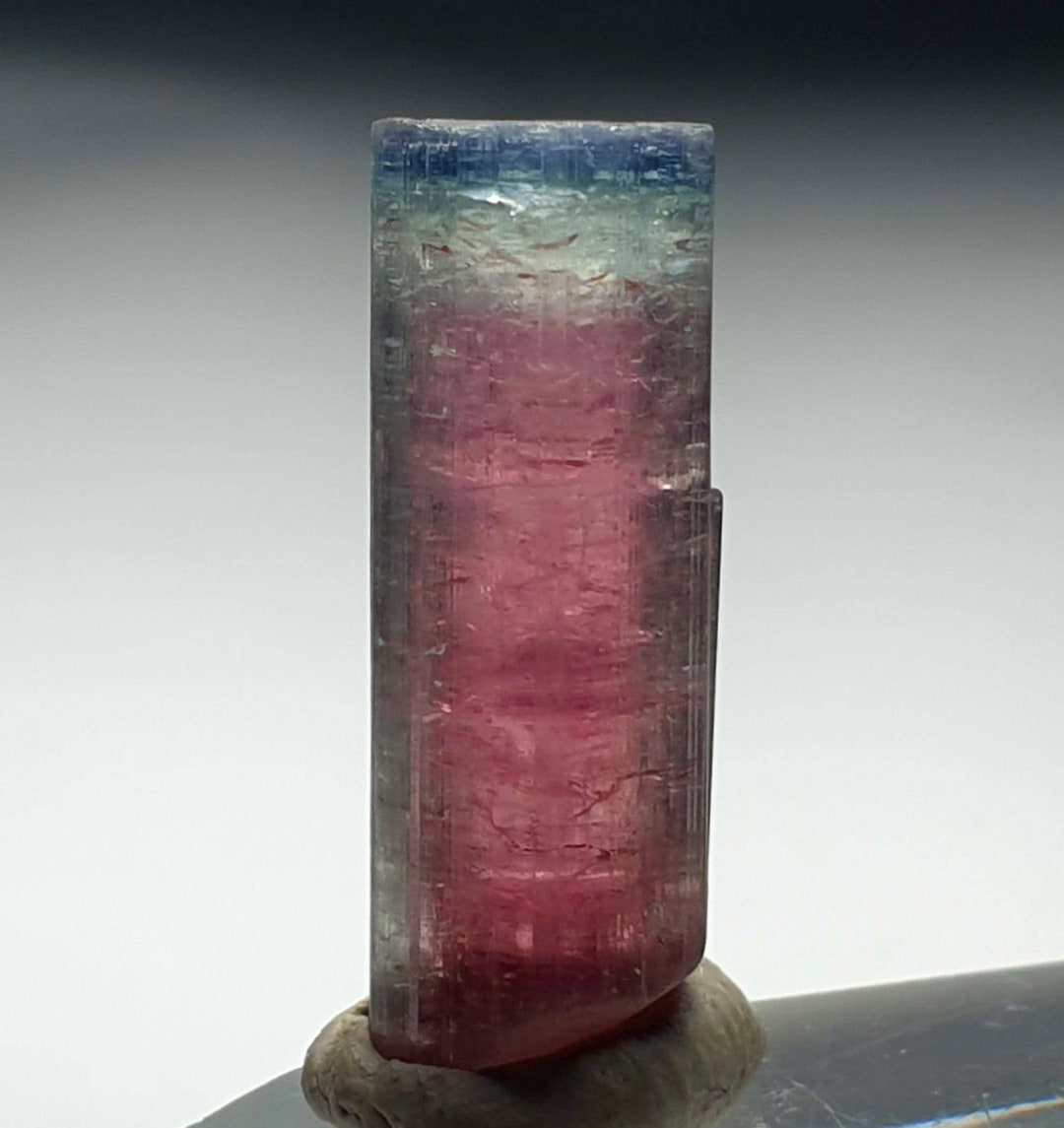 Top Quality Tri Color Tourmaline Double Terminated Crystal - Etsy