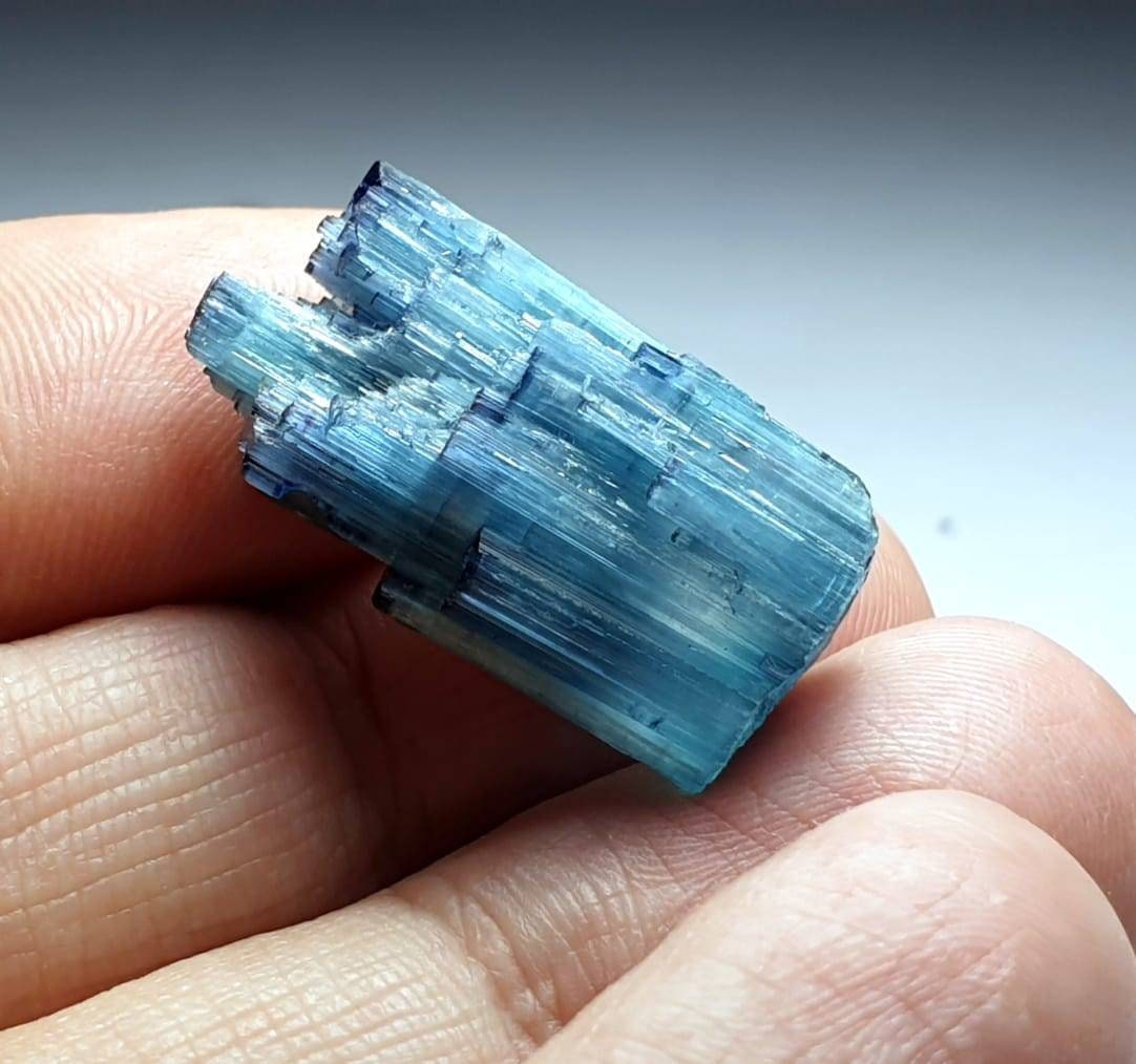 Beautiful Indicolite Cluster Shape Catseye Crystal - Etsy