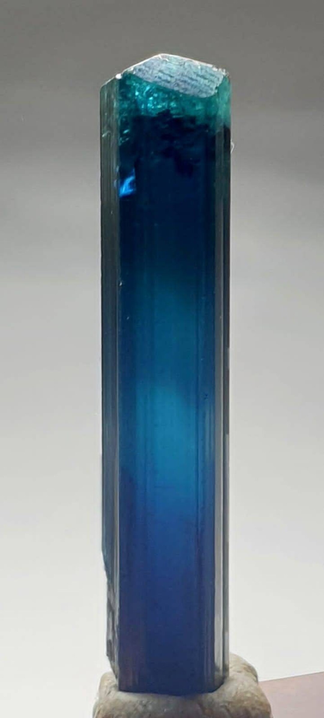 Perfect Gem Quality Indicolite Color Tourmaline Crystal - Etsy