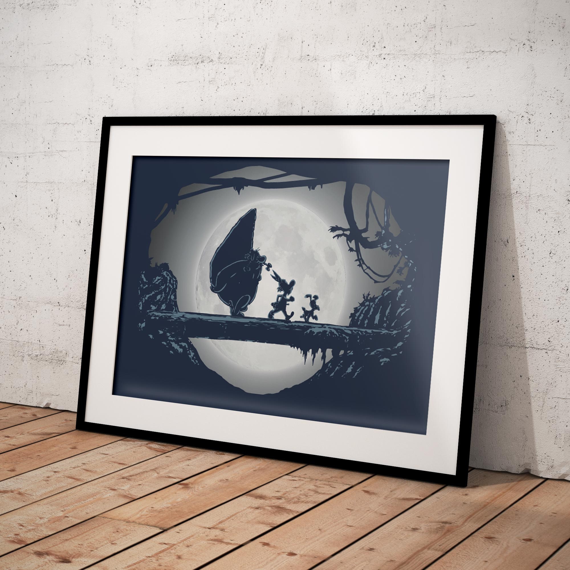 Asterix, Obelix, Dogmatix Poster, Asterix Art Print, Asterix Print ...