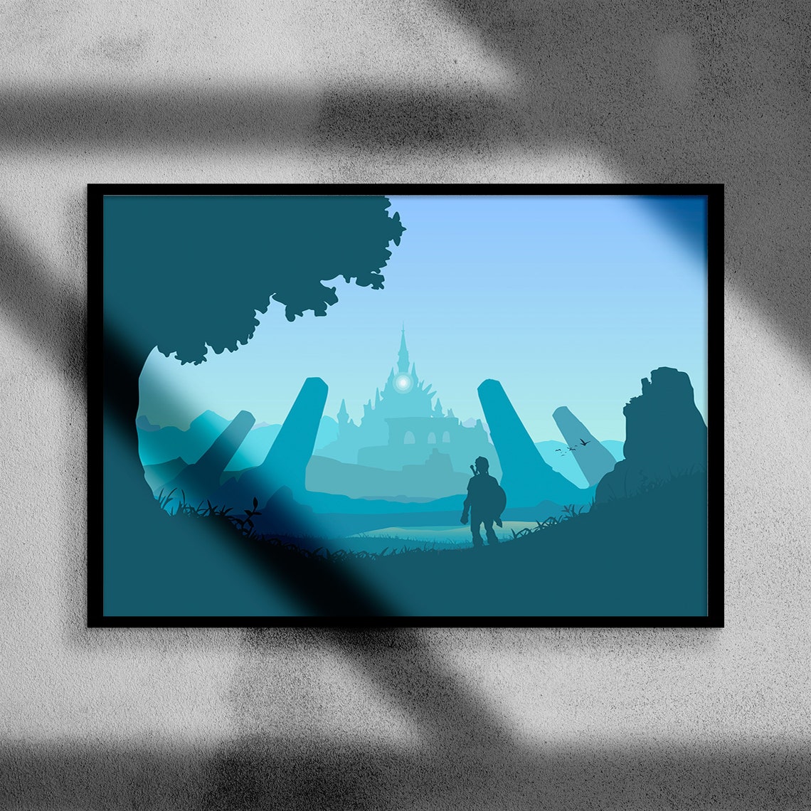 BOTW Poster Zelda Poster Breath of the Wild Poster Legend - Etsy Singapore