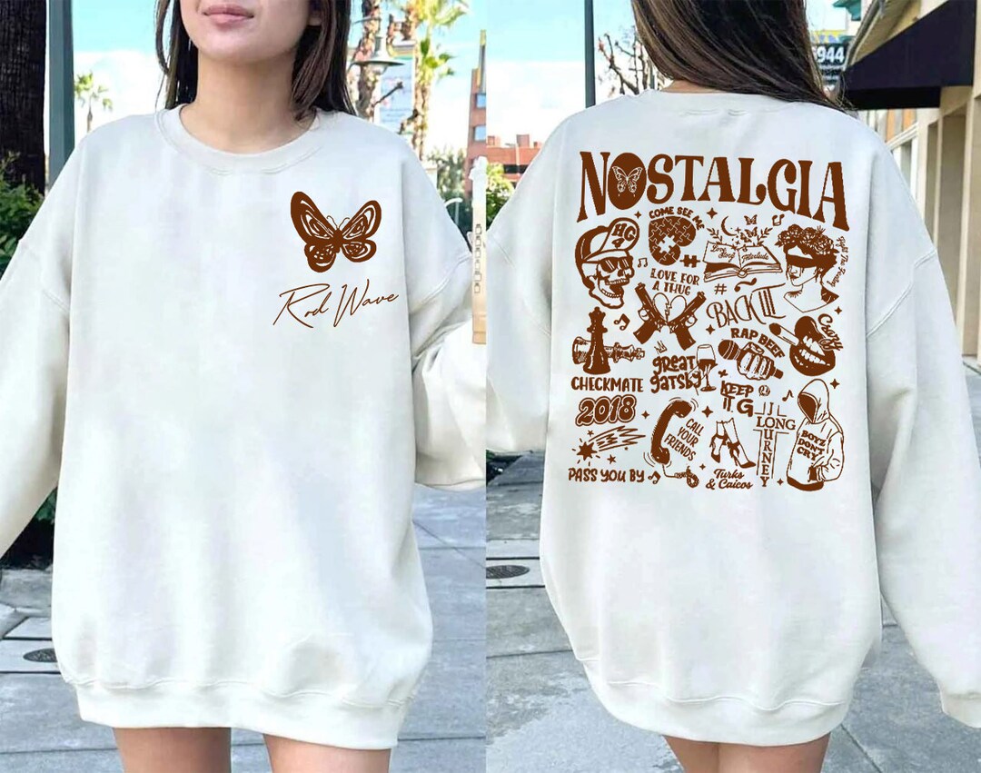 Vintage Rod Wave Nostalgia Album PNG, Rod Wave Tracklist Album ...