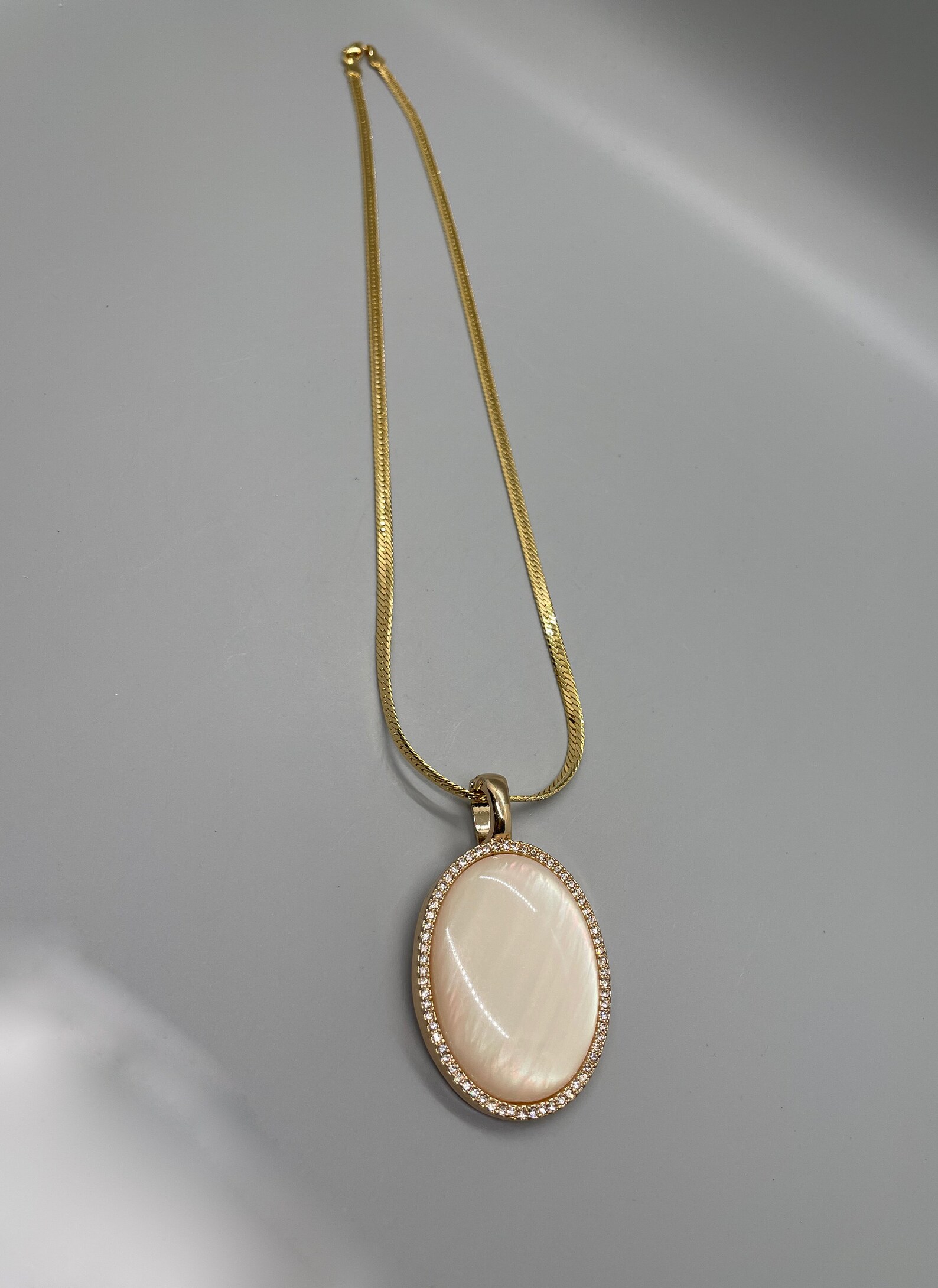 Premier Designs Mother of Pearl Beaded Rhinestone Necklace - Etsy