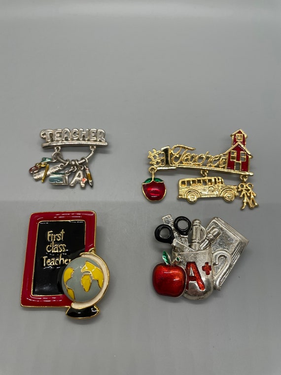 4 - Teacher pins for your favorite teachers! - Gem