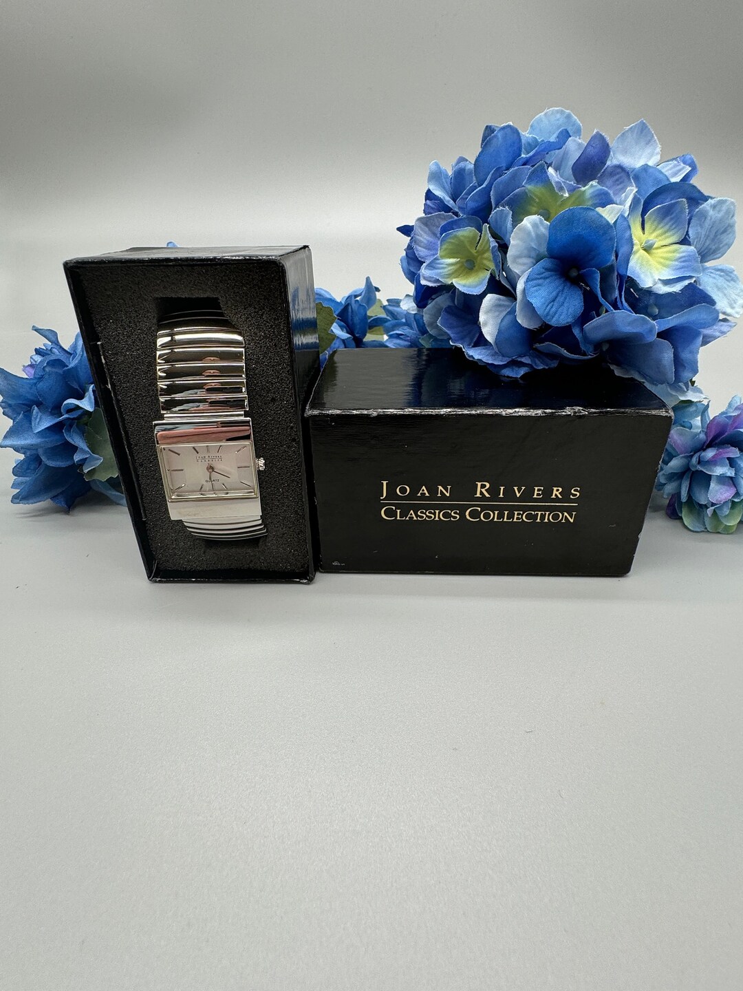 NIB Joan Rivers Classic Collection Silver Tone Flex Wide Band - Etsy