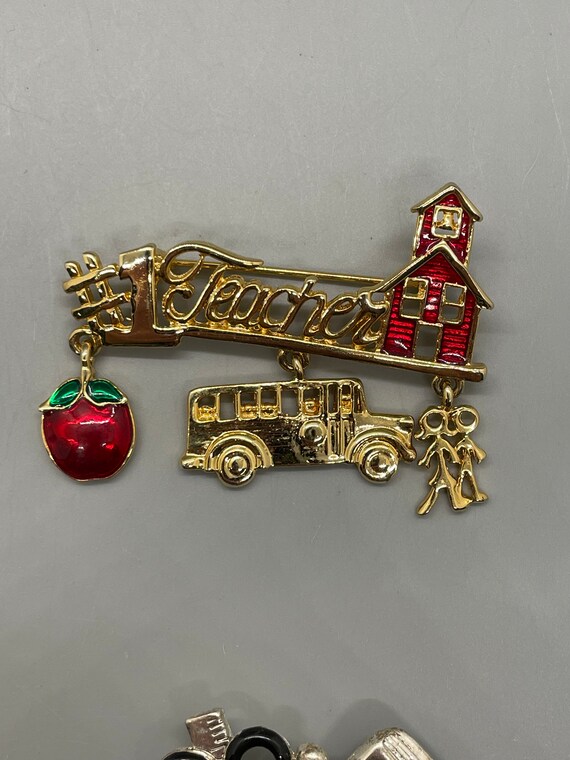 4 - Teacher pins for your favorite teachers! - Gem