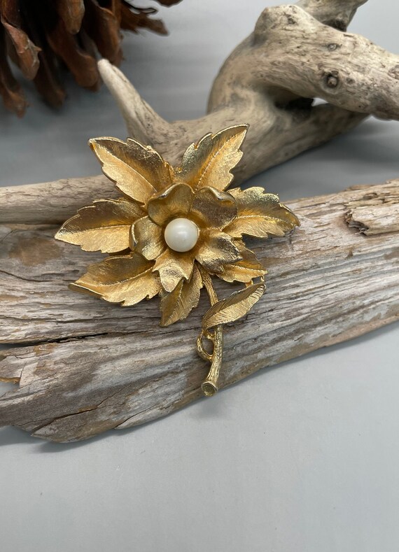 vintage 70s faux gold - Gem