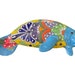 Manatee Talavera Ceramic | Mancave Home Kitchen Patio | Garden Pottery ...