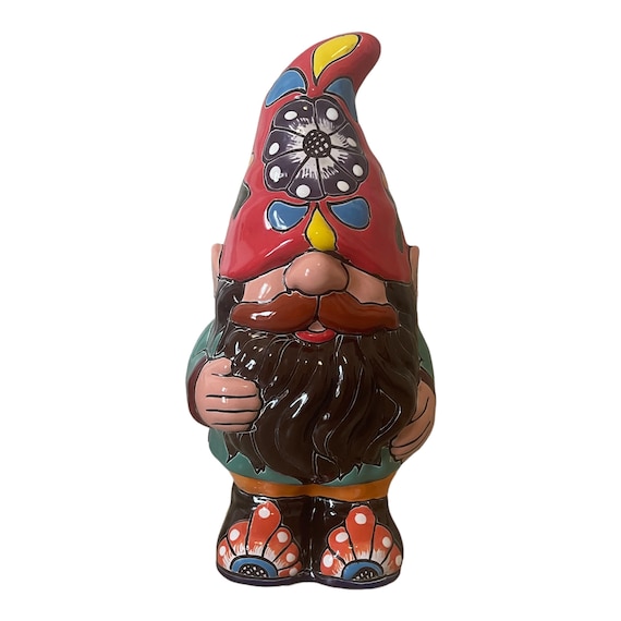Gnome Mythological Creature Talavera Garden and Swimming Decor - Etsy