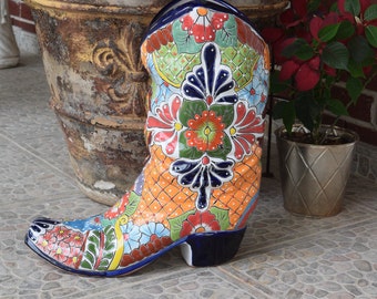 Ceramic Cowboy Boot - Etsy