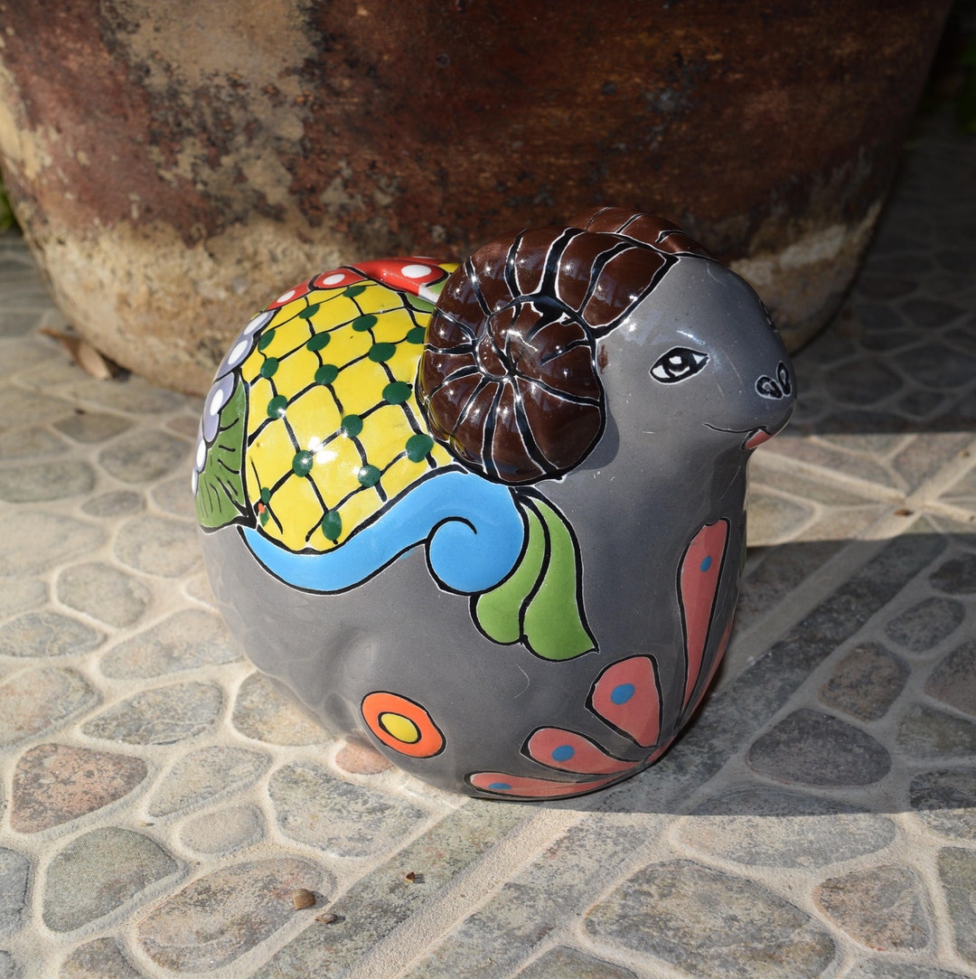 Ram Coin Bank Pottery Talavera Ceramic Home Bedroom Kitchen Patio ...