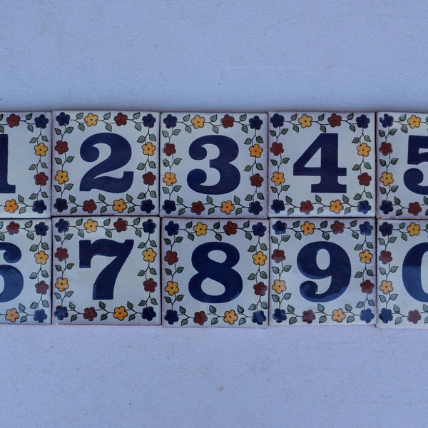 Tile House Numbers - Etsy