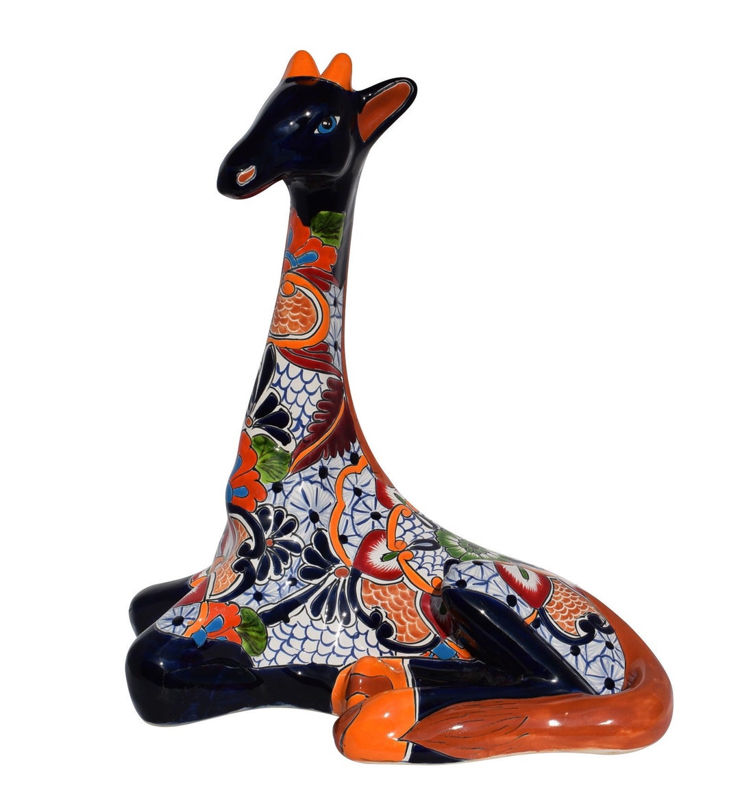 Ceramics Large Giraffe Talavera | Home Kitchen Patio Garden Pottery ...