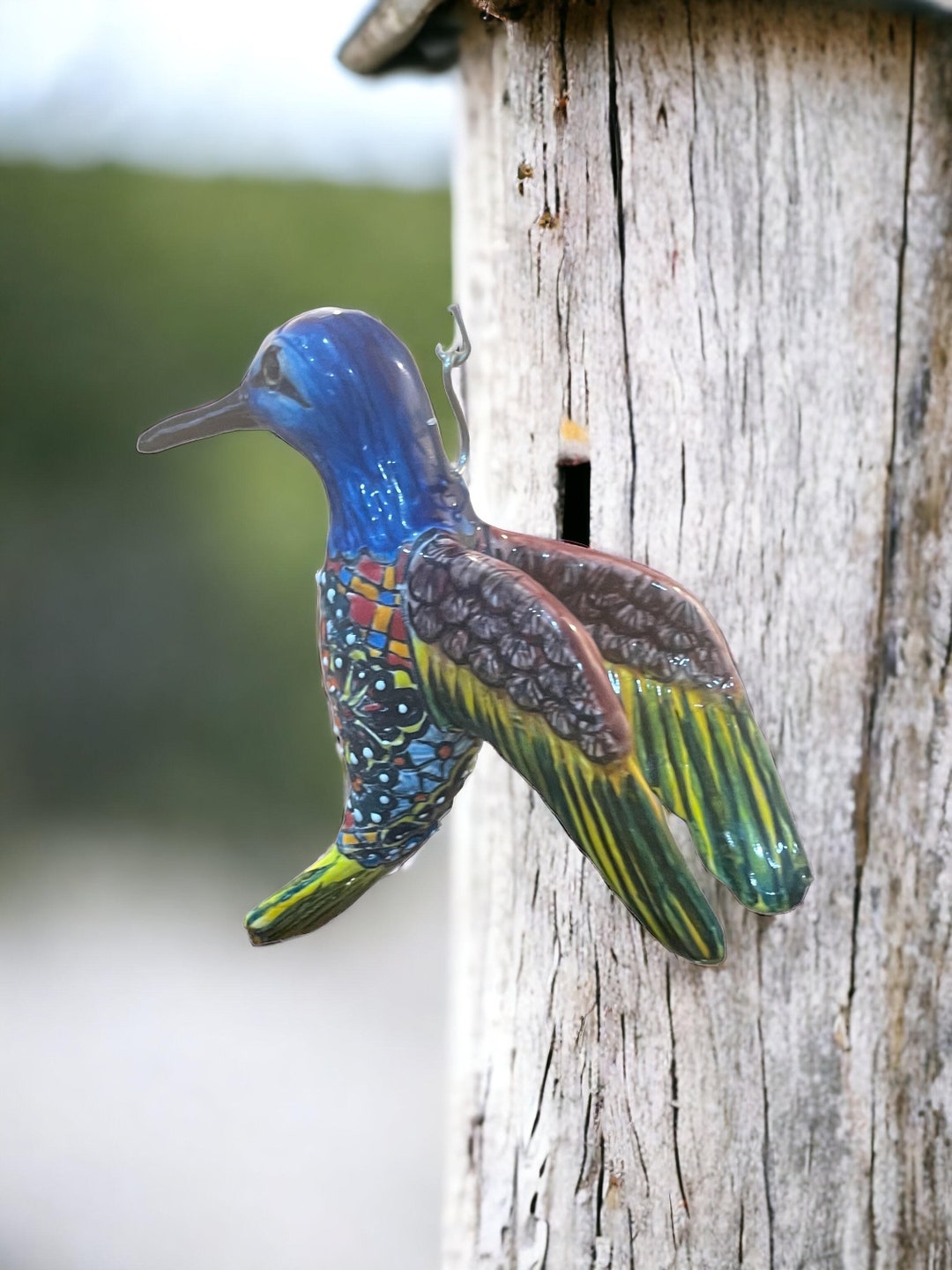 Hummingbird Large Size Talavera Decor | Swimming Pool Garden Pond ...