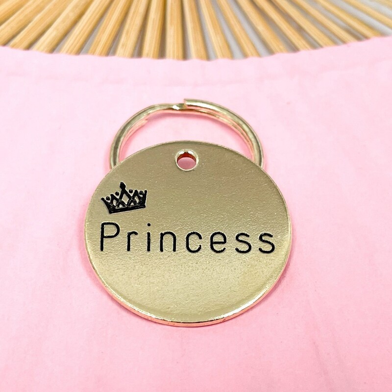 Princess Dog Tags - Etsy