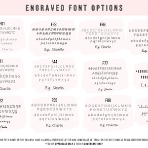 Personalized Dog Tag - Paw Print Dog Tag Design Engraved Tag - Cat ID ...