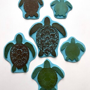 Sea Turtle Rubber Stamp, Biology Classroom Supply, Nautical Wall Decor ...