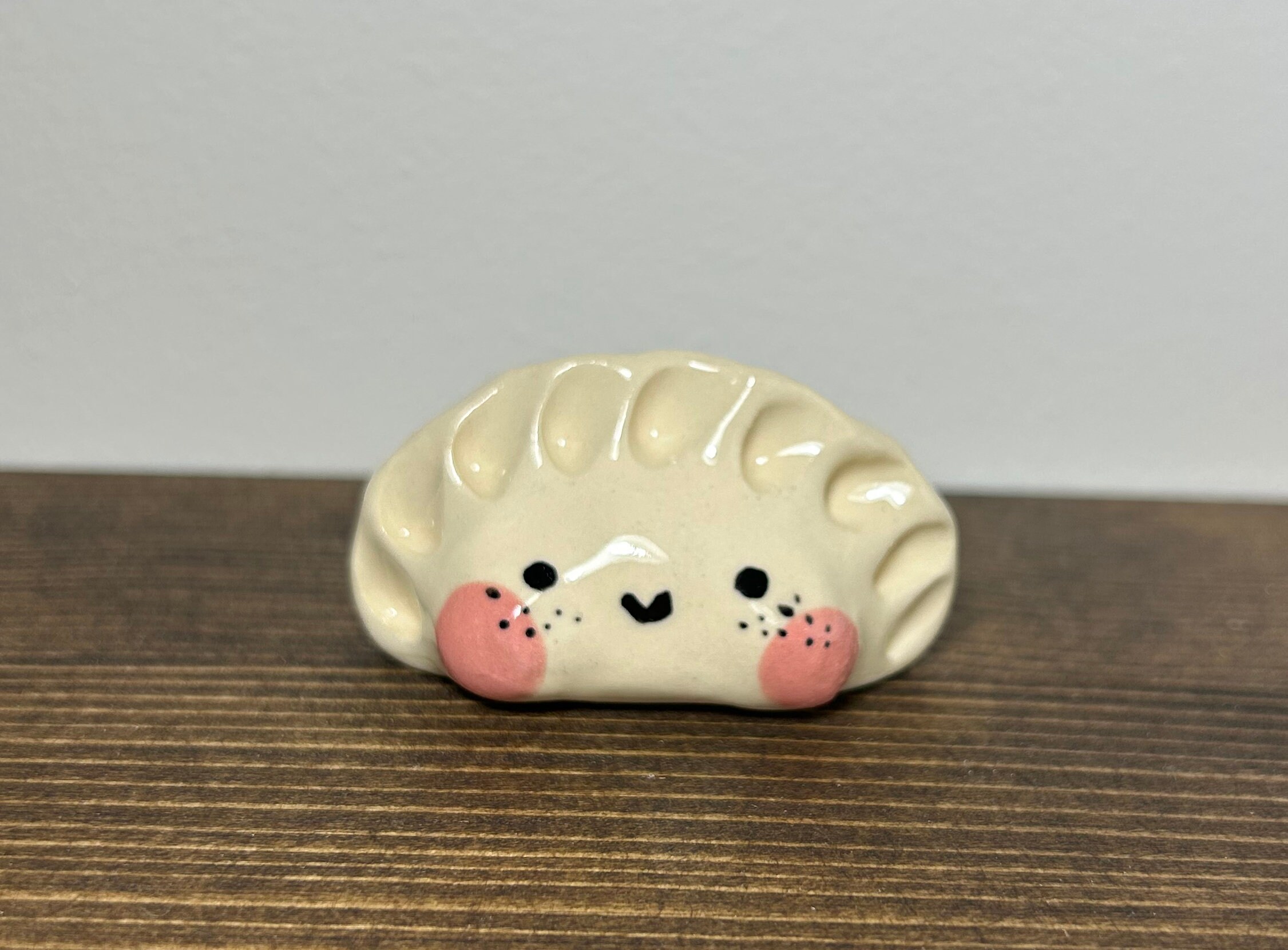 Kawaii Dumplings Handmade Pottery / Miniature Ornament - Etsy