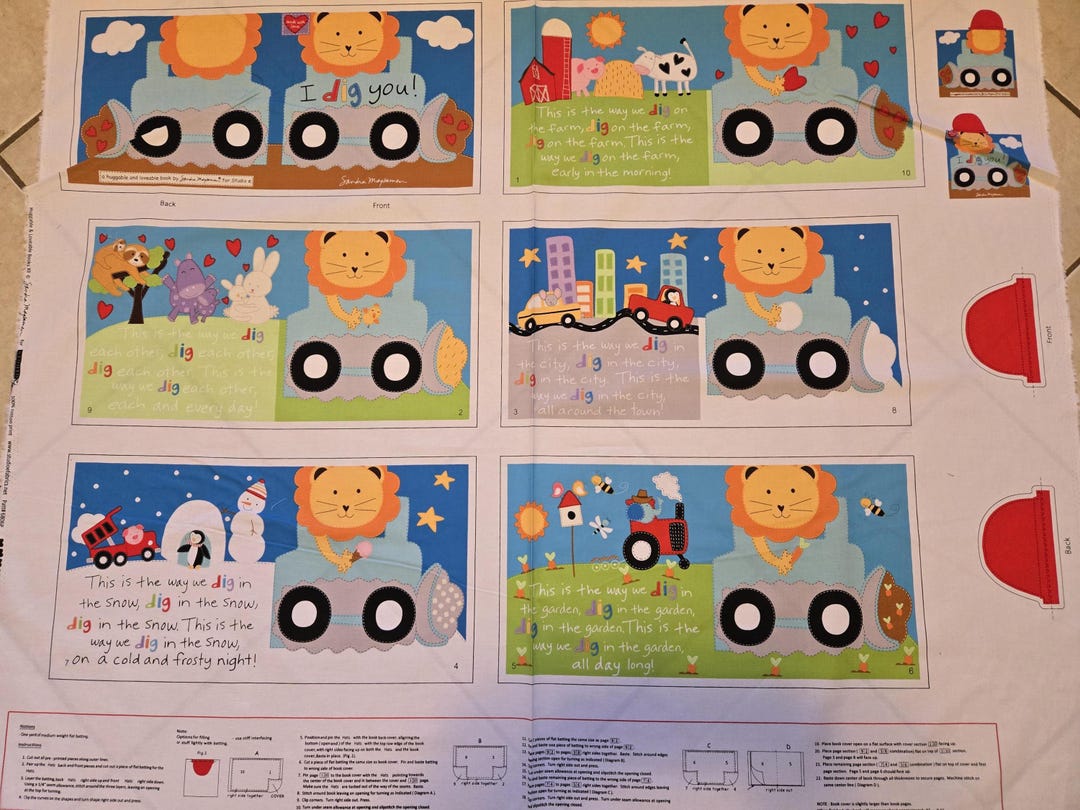 I Dig You! Book Panel, Panel Storybook, Children's Book, Toddler Book ...