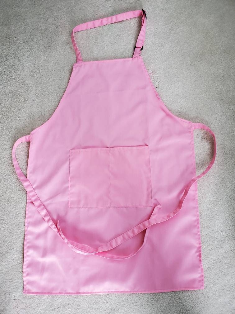 Personalized Adjustable Pink and Purple Child's Apron With - Etsy