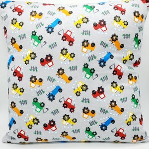 Boy Tractor Pocket Pillow, Personalized Reading Pillow for Boy, Book ...