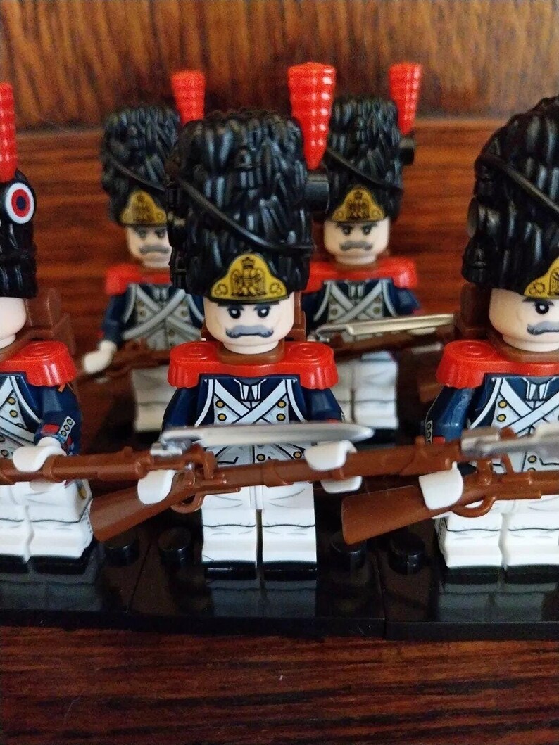 Napoleonic French Old Guard Infantry Grenadier 55mm Custom Deluxe ...