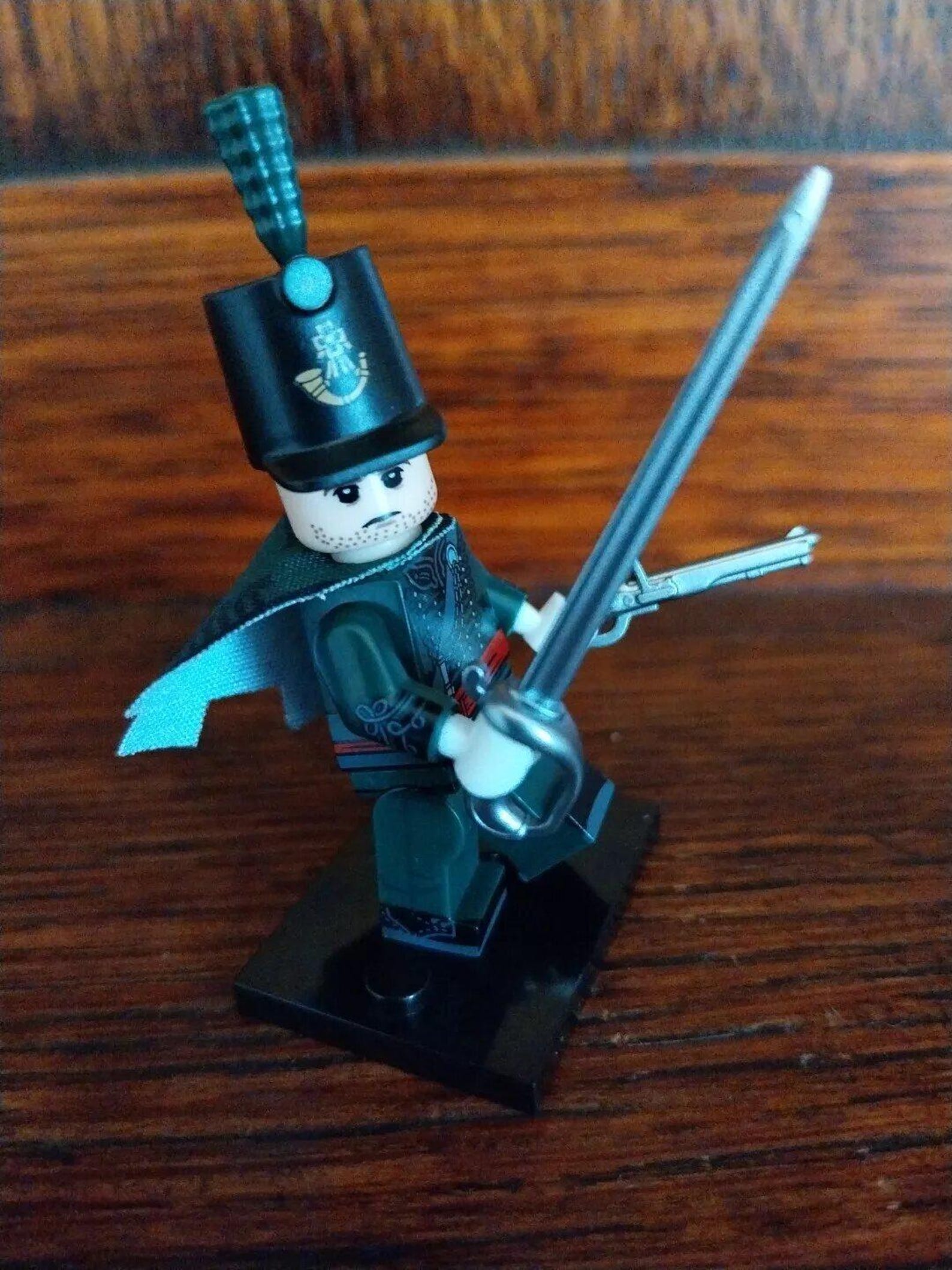 Napoleonic British 95th Rifles Officer 55mm Custom Deluxe Compatible ...