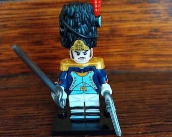 Napoleonic French Old Guard Infantry Grenadier 55mm Custom Deluxe ...