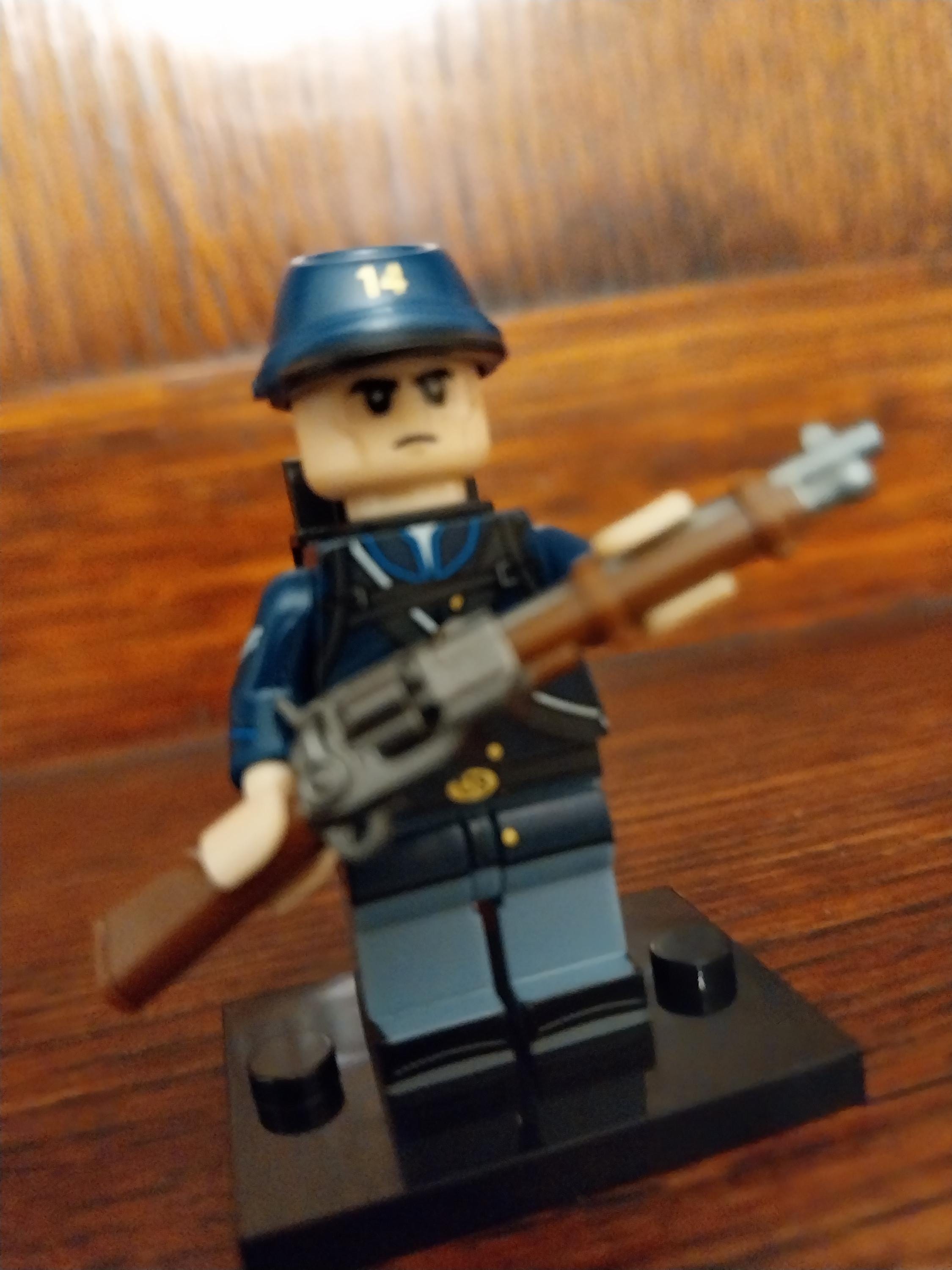 ACW American Civil War Union Trooper 55mm Custom Deluxe Compatible ...