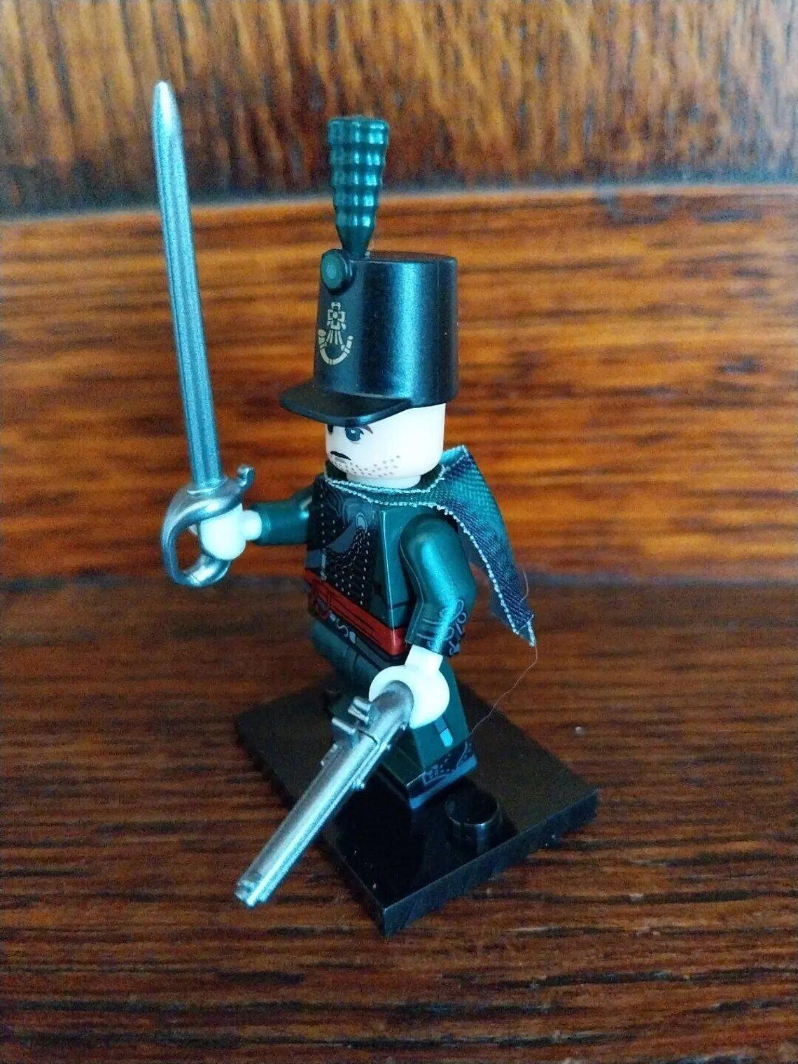 Napoleonic British 95th Rifles Officer 55mm Custom Deluxe Compatible ...