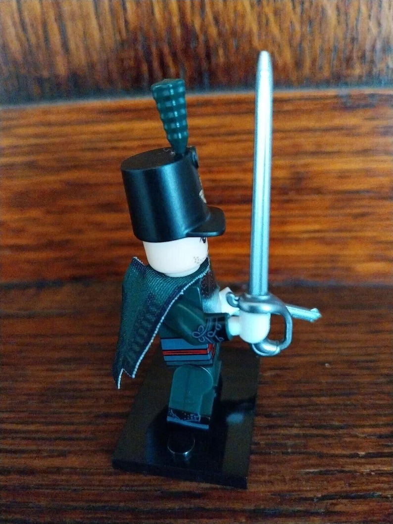 Napoleonic British 95th Rifles Officer 55mm Custom Deluxe Compatible ...