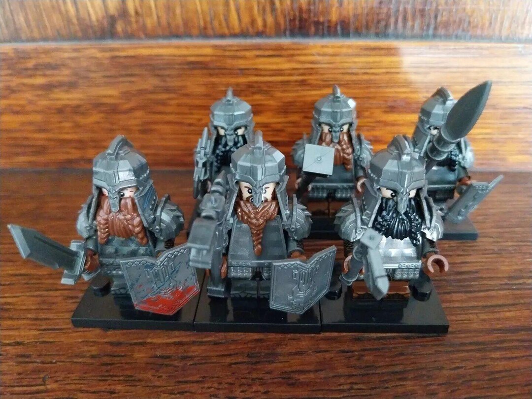 Lord of the Rings LOTR Dwarf Heavy Infantry Multiple Weapons Fantasy ...