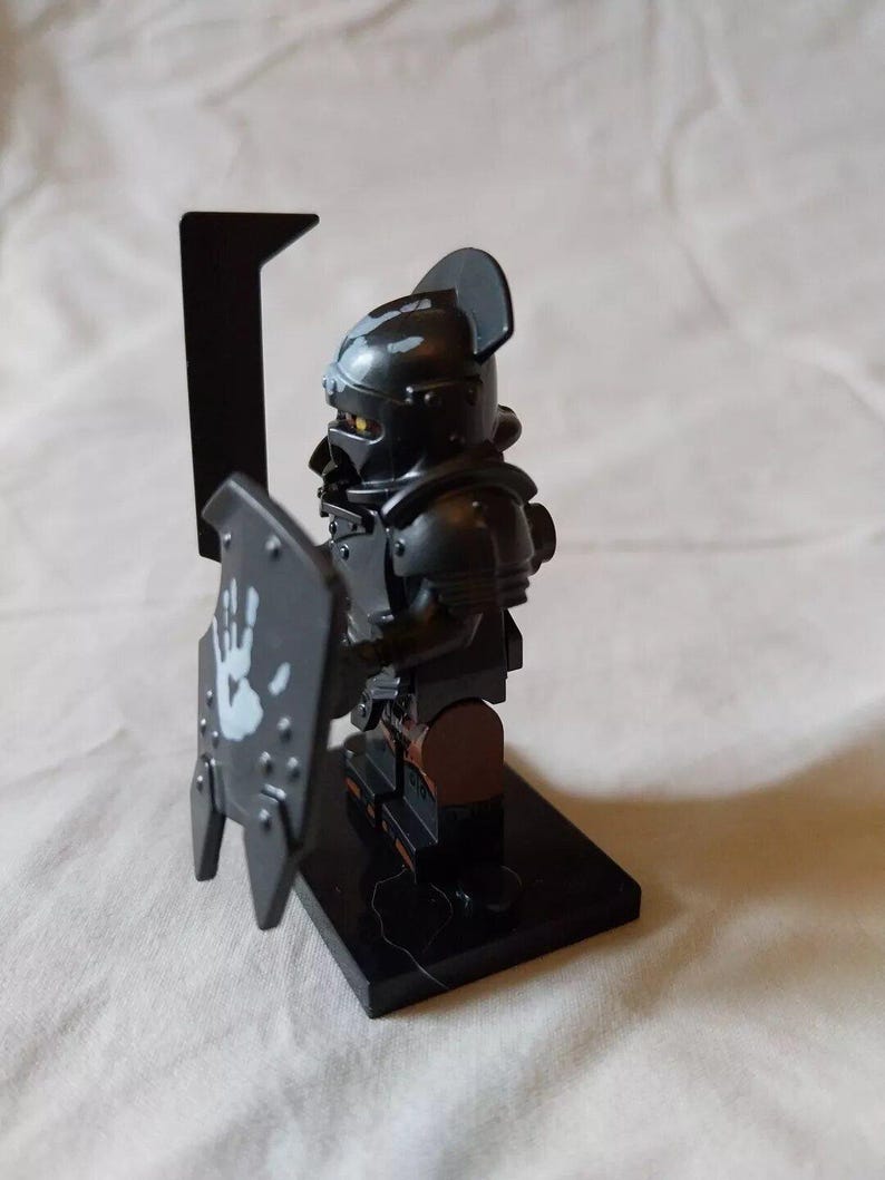 Lord of the Rings LOTR Uruk Hai Orc Warrior Fantasy 55mm Custom Deluxe ...