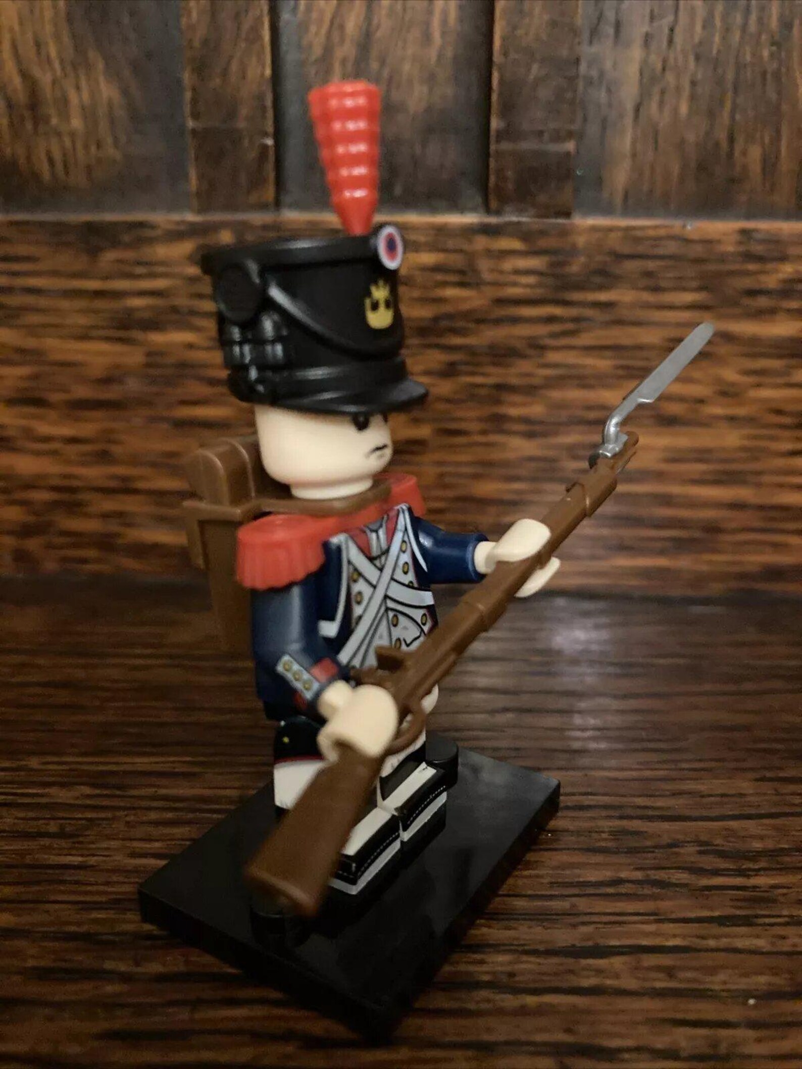 Napoleonic French Line Infantry 55mm Custom Deluxe Compatible Miniature ...