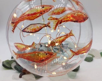 Hand painted fish | Etsy