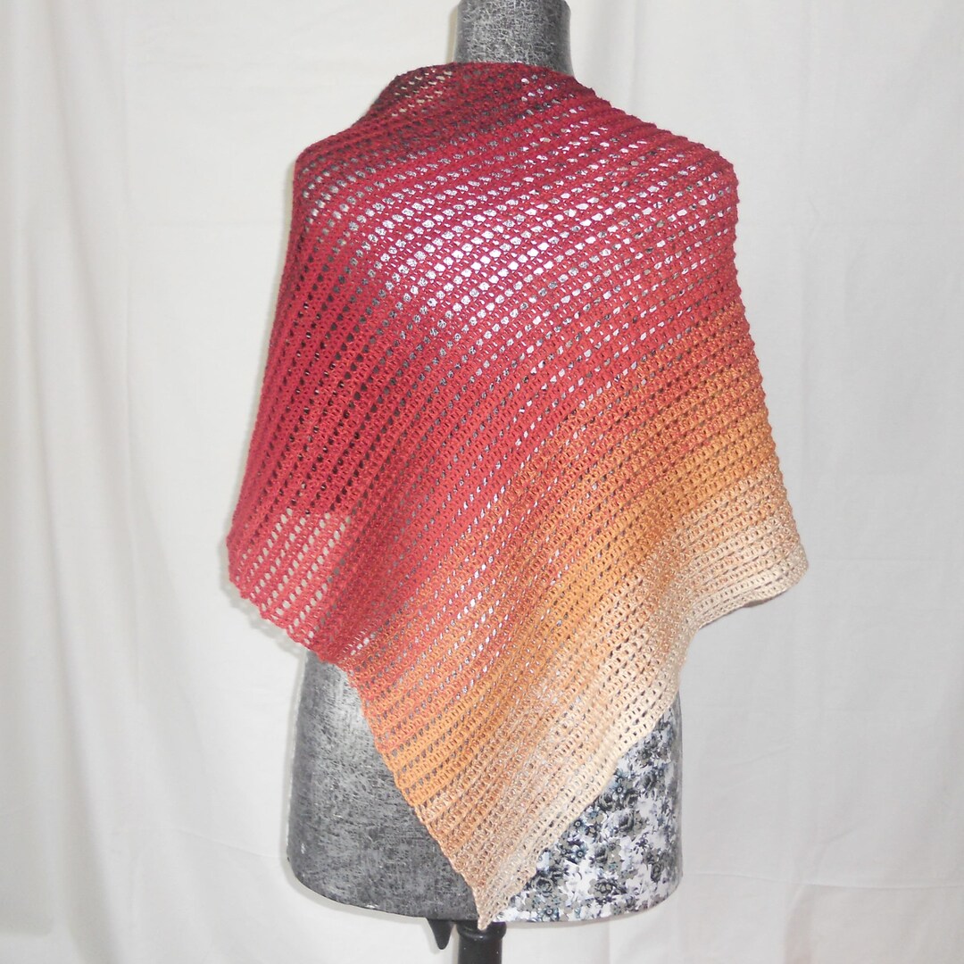 Asymmetric Shawl Dragon Belly - Etsy
