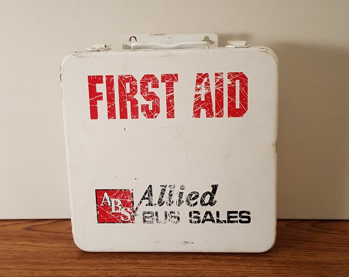 School Bus First Aid Box, Upcycling, Storage, Home Decor - Etsy