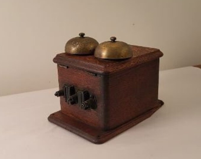 Antique Telephone Ringer Box - Etsy