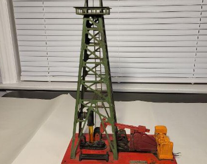Lionel Oil Derrick and Pumper, No. 455, O-gauge, Model Trains - Etsy