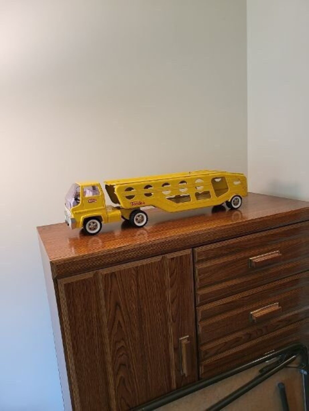 Tonka Car Carrier, Car Transporter Tractor and Trailer, Toy Truck ...